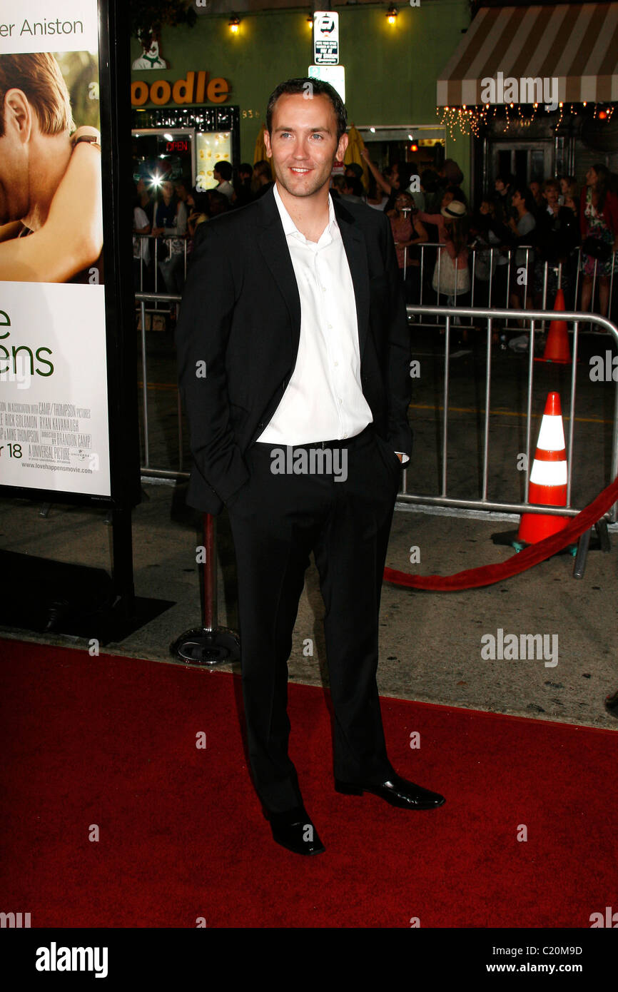 Tyler McClendon Los Angeles premiere of 'Love Happens' at Mann's ...