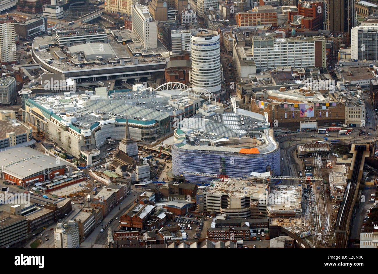 Birmingham Bullring Aerial High Resolution Stock Photography and Images ...