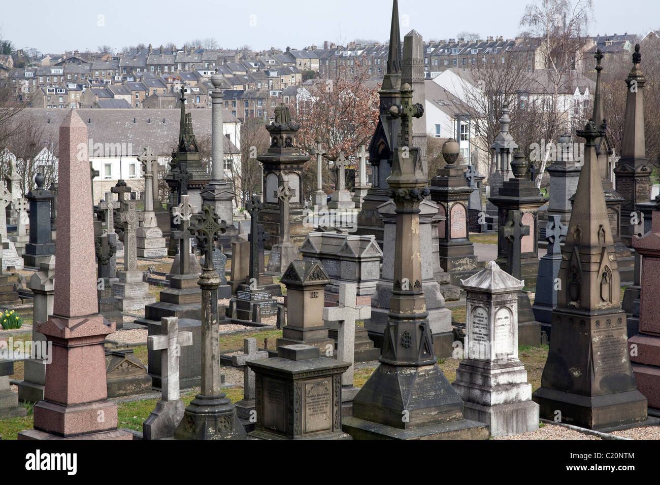 Undercliffe Cemetery, Bradford, England UK Stock Photo - Alamy