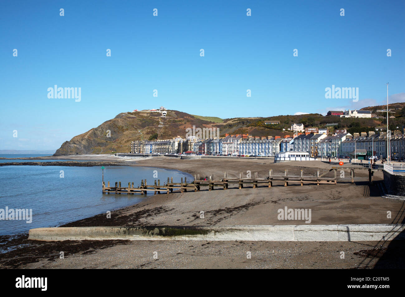 Aberystwyth seaside hi-res stock photography and images - Alamy