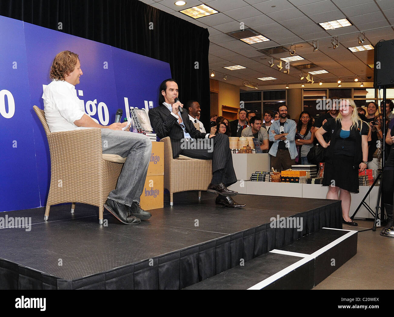 Nick Cave signs copies of his new book 'The Death of Bunny Munro' at ...