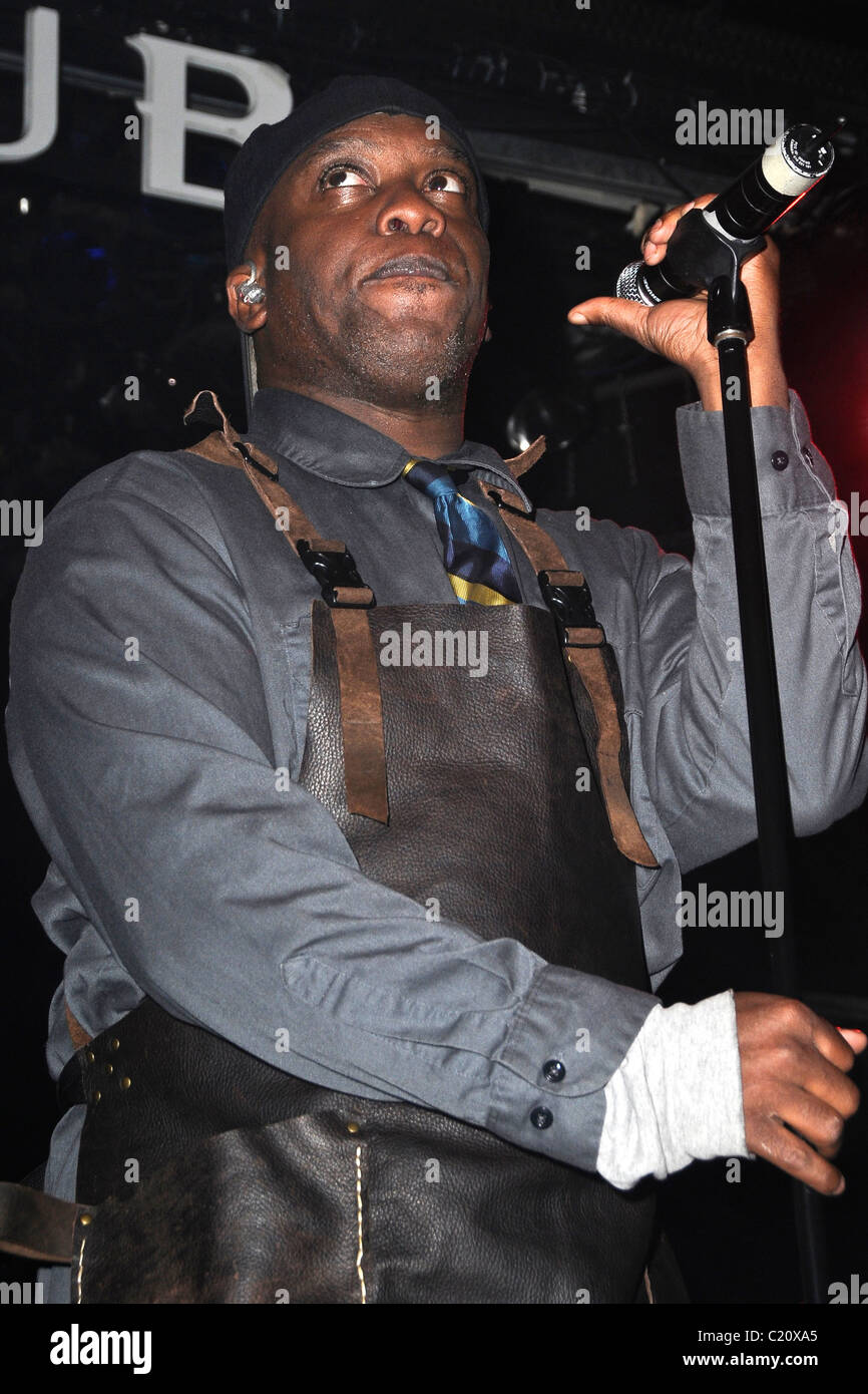 Corey Glover performs with Living Colour at the Key Club Los Angeles ...