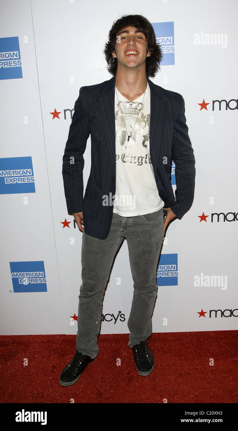 David Flannery 2009 Macy's Passport fashion show held at the Barker ...