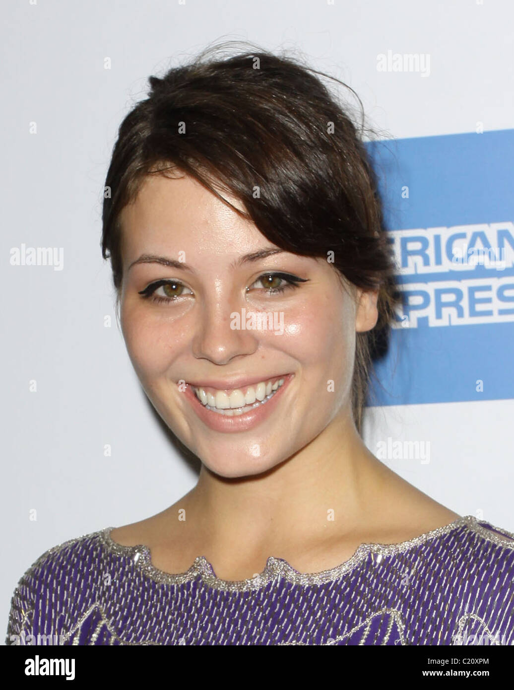 Melissa Baldwin 2009 Macy's Passport fashion show held at the Barker ...