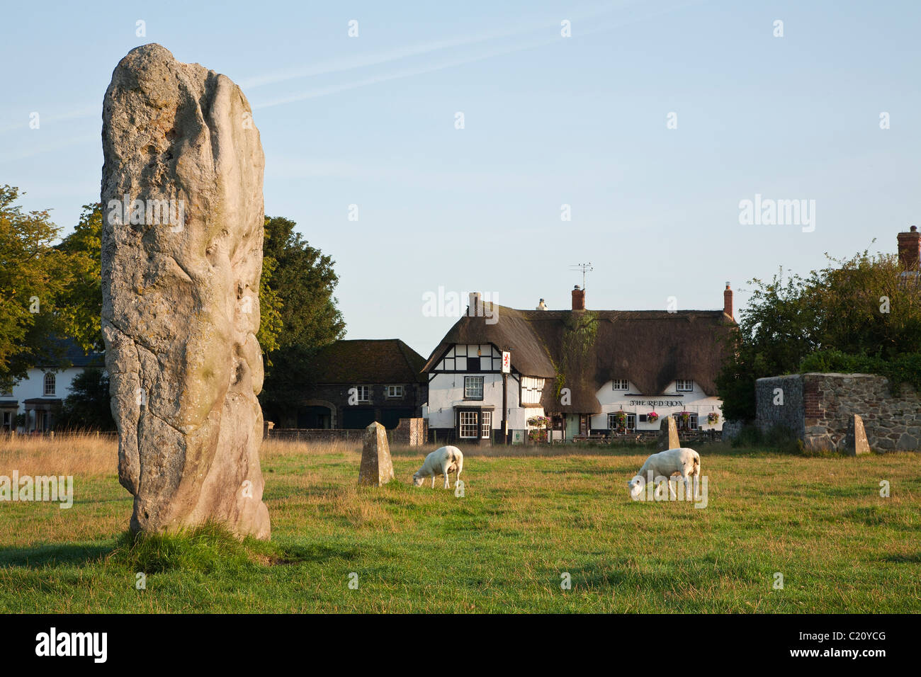 Avebury Stone Circle, Wiltshire, England, UK Stock Photo - Alamy