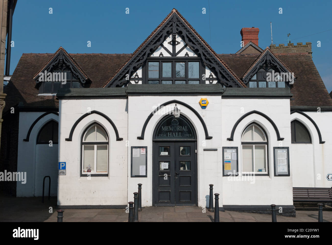 Much Wenlock Museum and Information Centre in the historic Shropshire ...