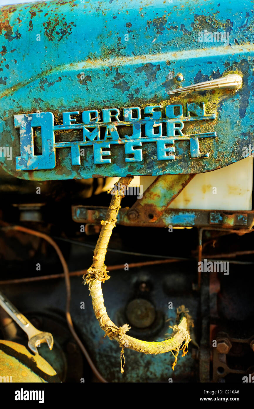 Vintage fordson major diesel tractor hi-res stock photography and ...
