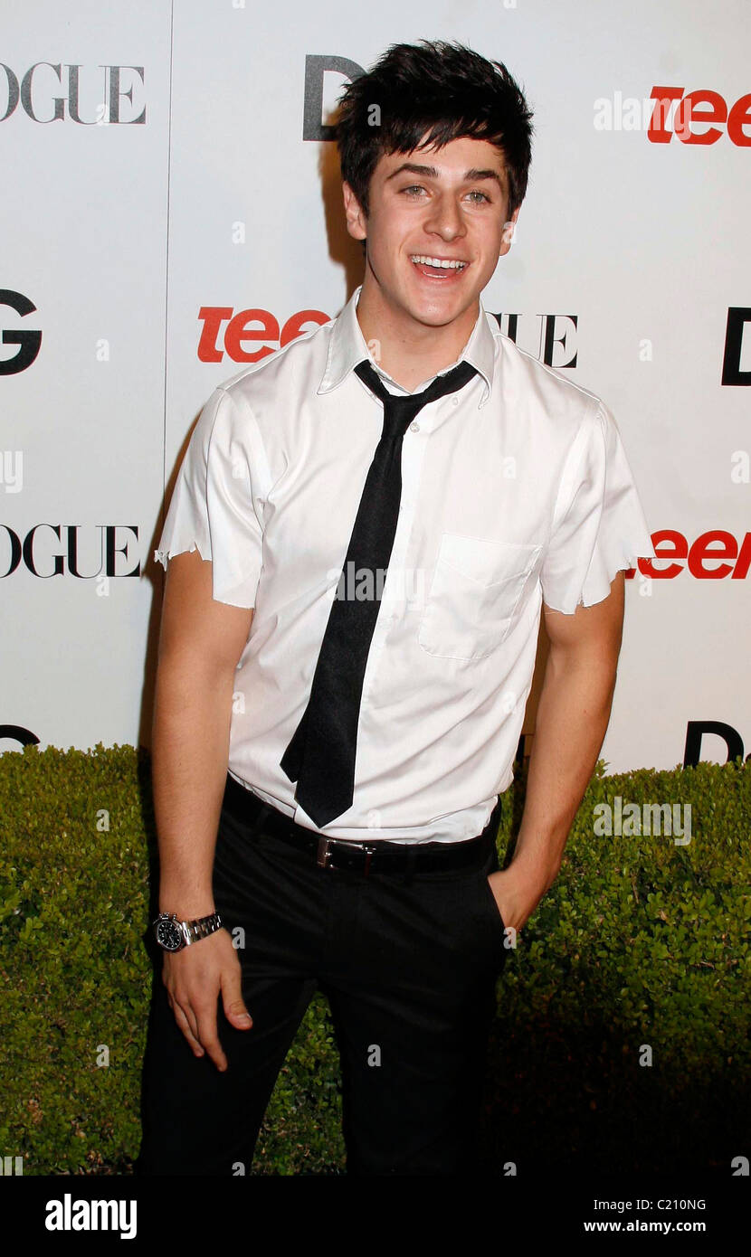David Henrie 7th Annual Teen Vogue Young Hollywood Party held at Milk ...
