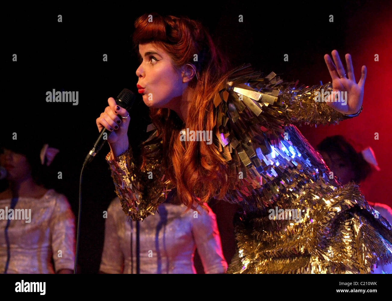 Singer, Paloma Faith performing at Scala London, England - 17.09.09 ...