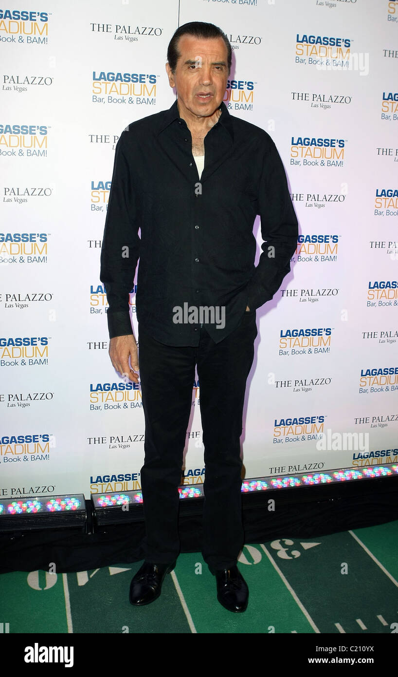 Chazz Paminteri Grand Opening of Lagasse's Stadium at The Palazzo ...