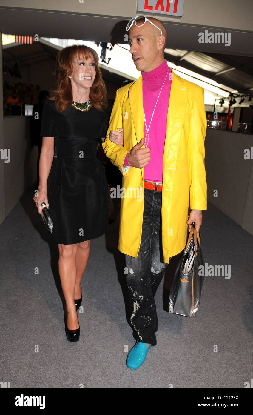 Kathy Griffin and Robert Verdi Mercedes-Benz IMG New York Fashion Week ...