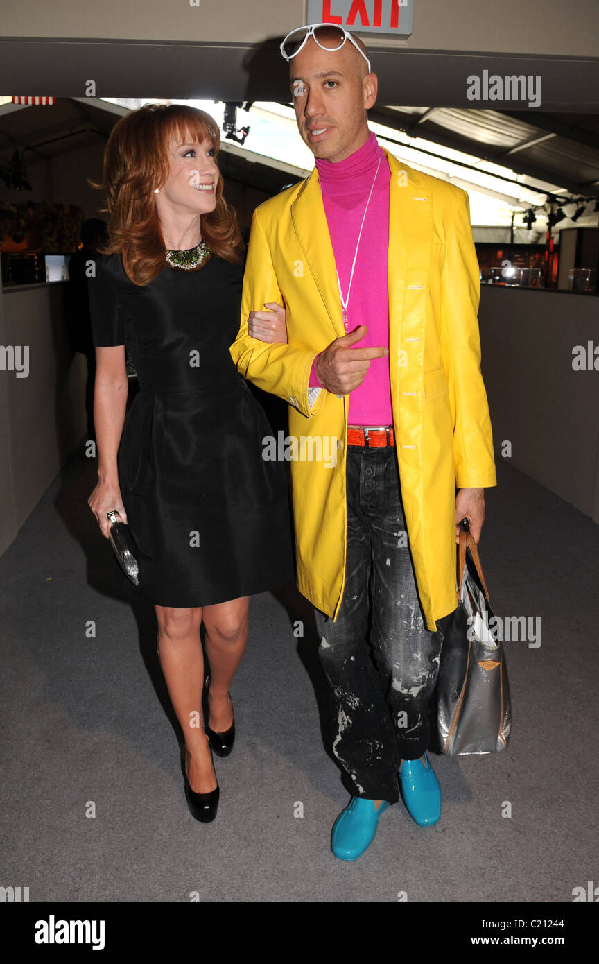 Kathy Griffin and Robert Verdi Mercedes-Benz IMG New York Fashion Week ...