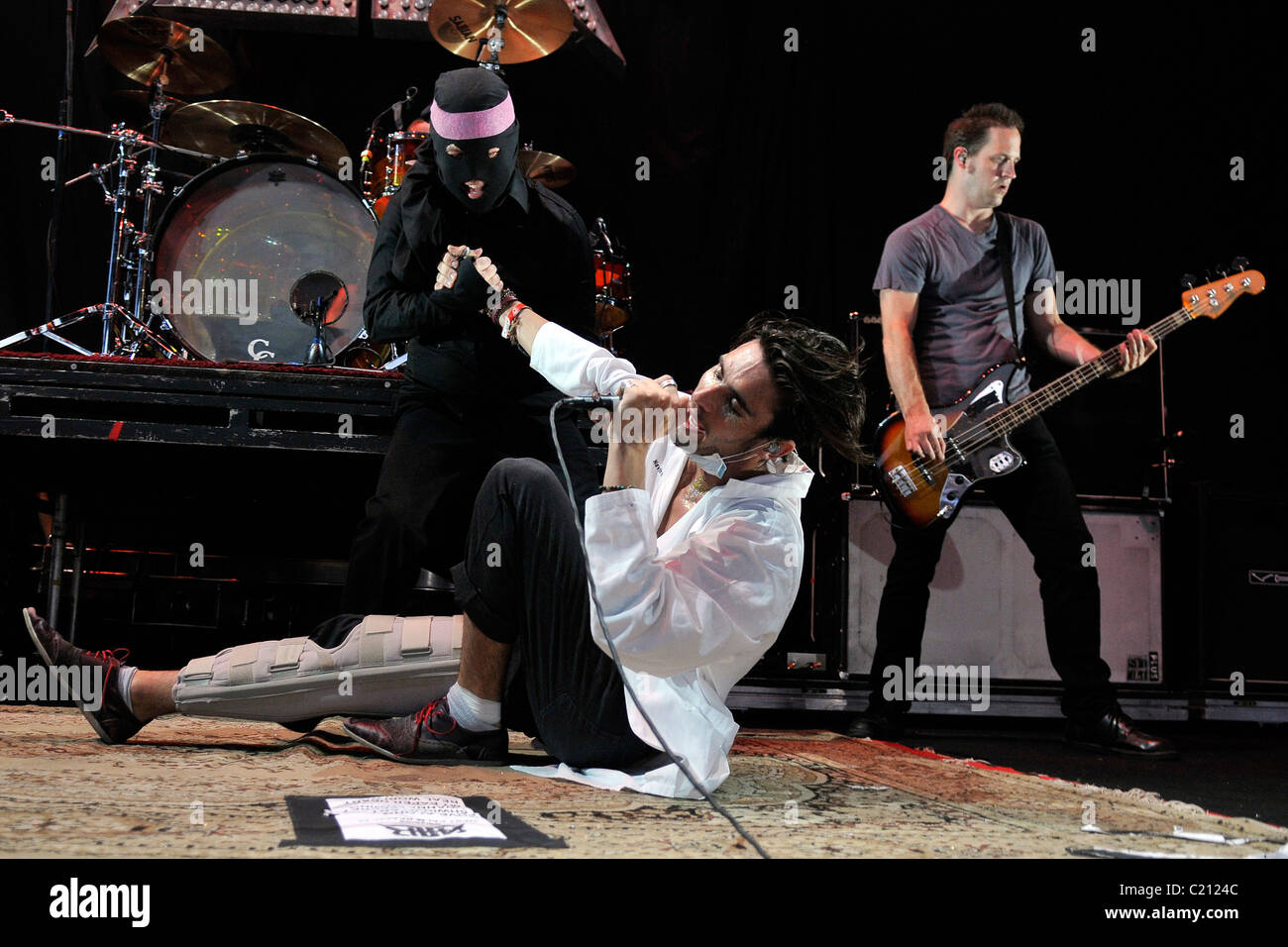 Tyson Ritter of the All American Rejects performs at the Cruzan ...