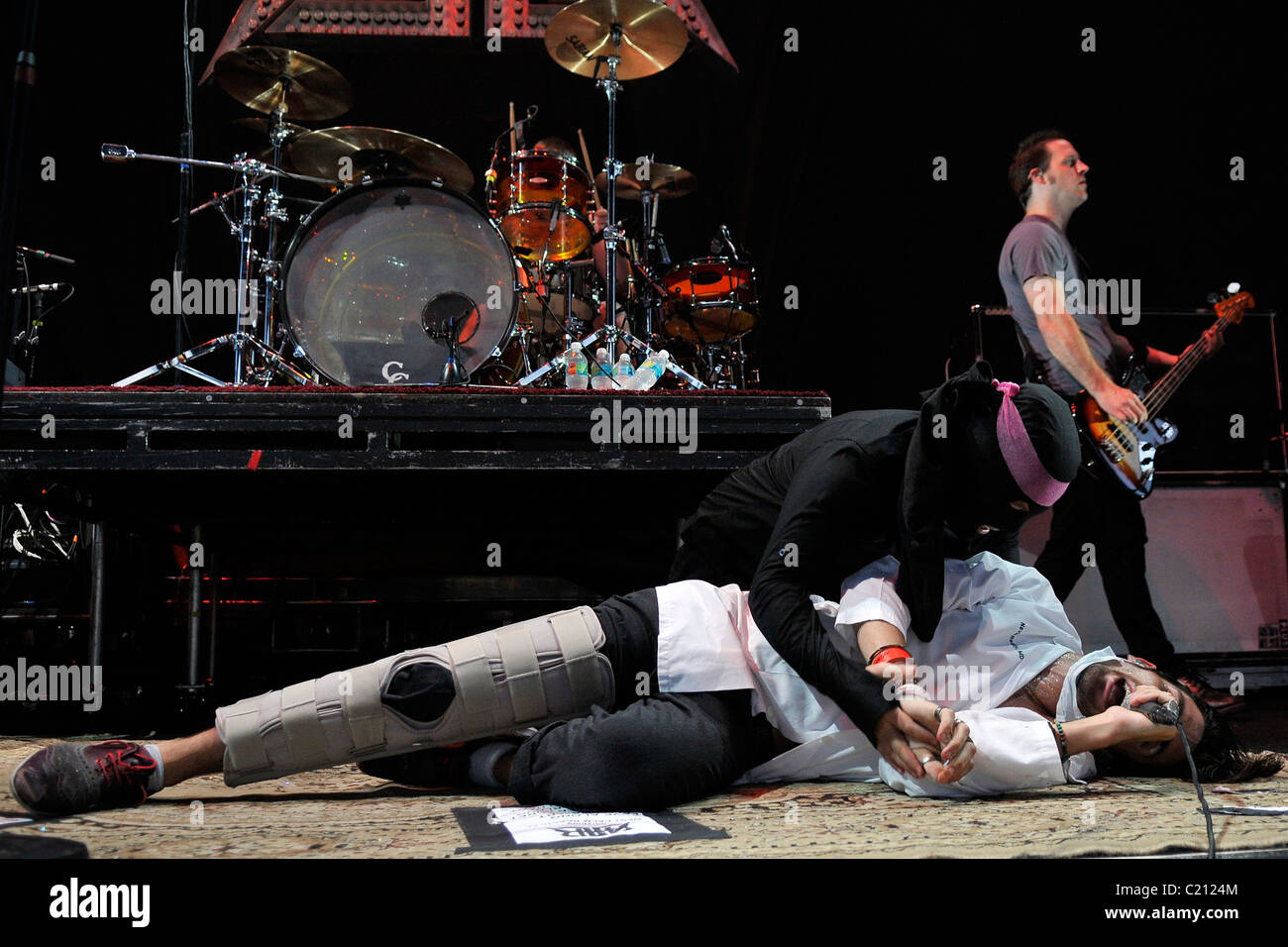 Tyson Ritter of the All American Rejects performs at the Cruzan ...