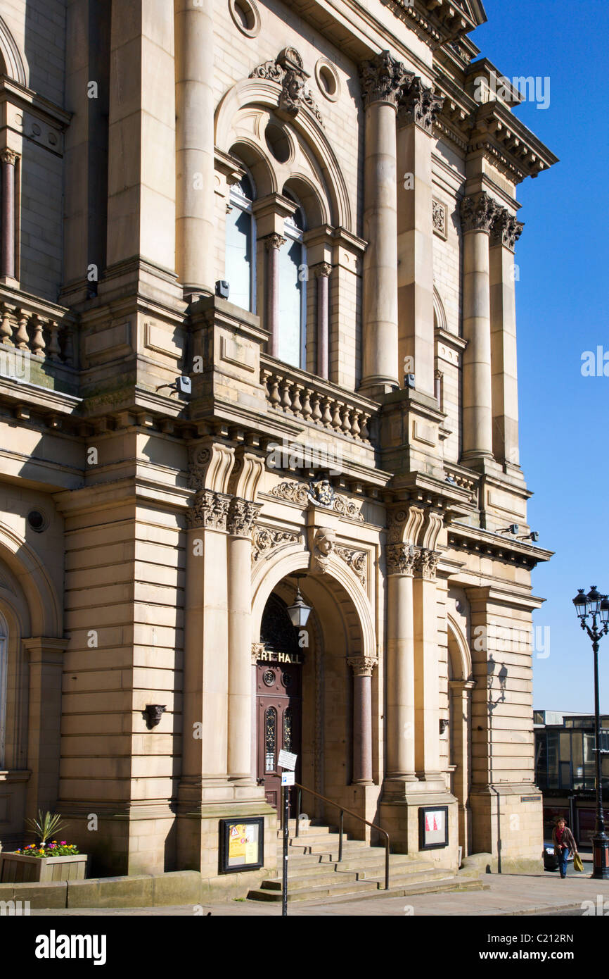 Concert Hall Huddersfield West Yorkshire England Stock Photo - Alamy