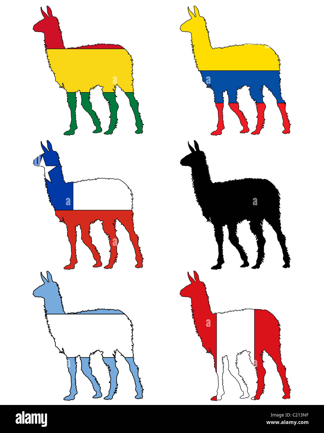 Peru bolivia flag Cut Out Stock Images & Pictures - Alamy