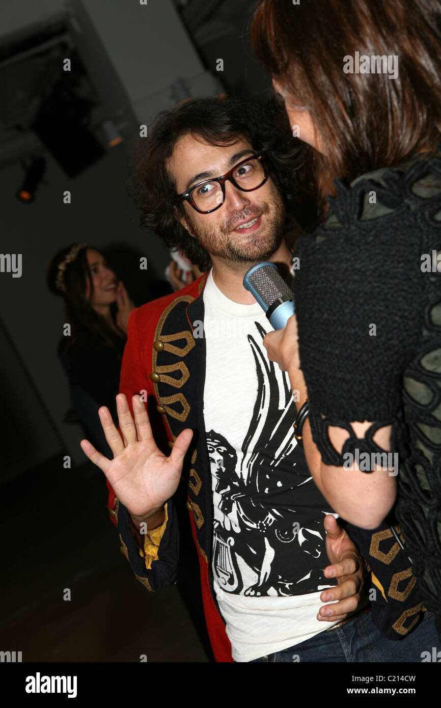 Sean Lennon Mercedes-Benz IMG New York Fashion Week Spring Summer 2010 ...