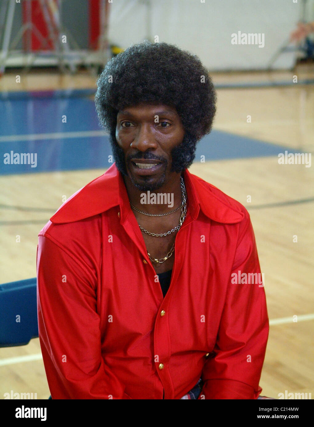 Charlie Murphy on the set of the new movie 'Cookout 2' Miami, Florida ...