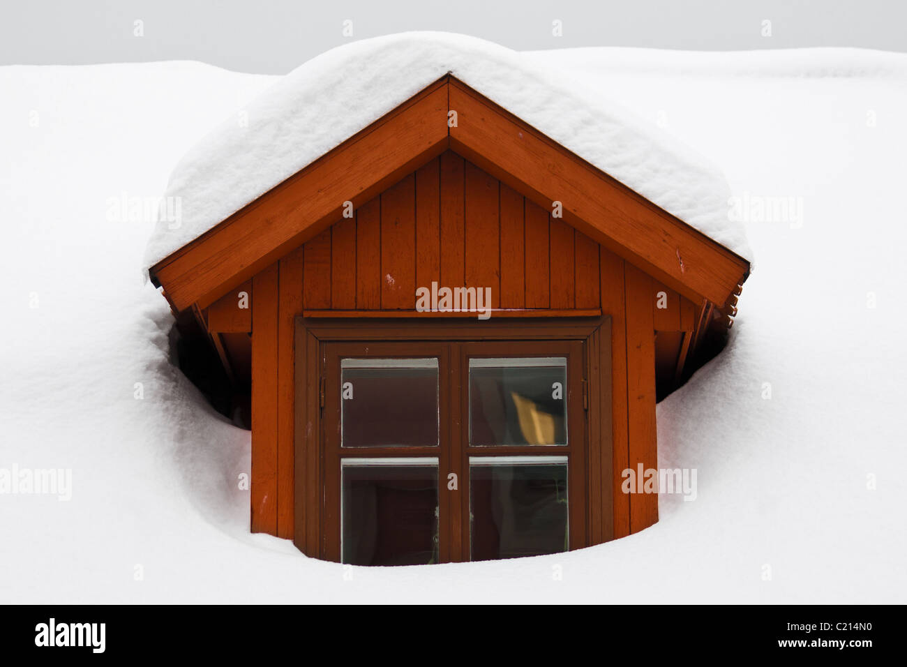 Window snow hi-res stock photography and images - Alamy