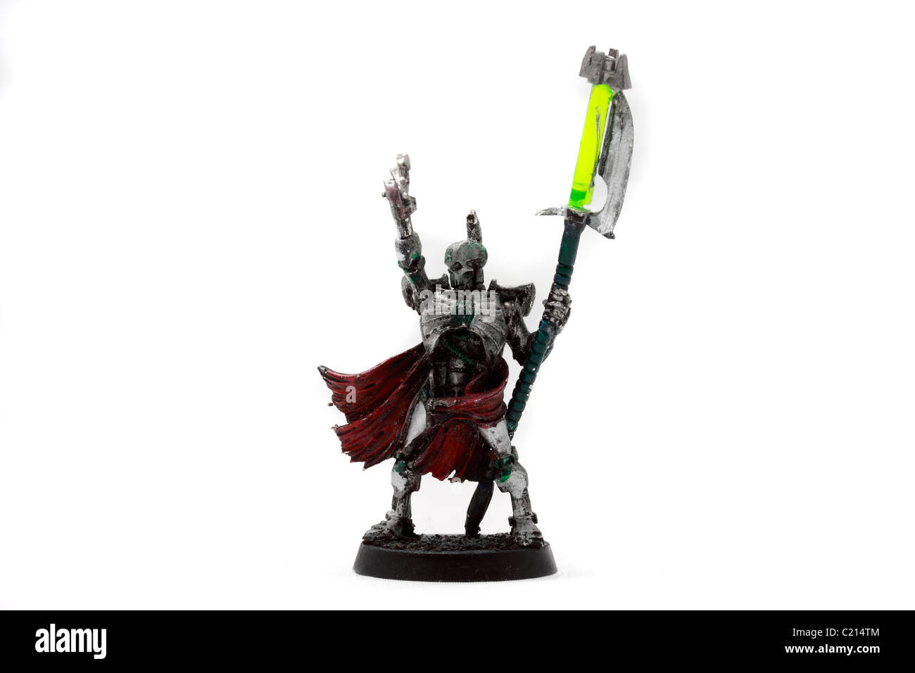 Necron Lord with Warscythe. HQ for the Necron battleforce, wearing old ...
