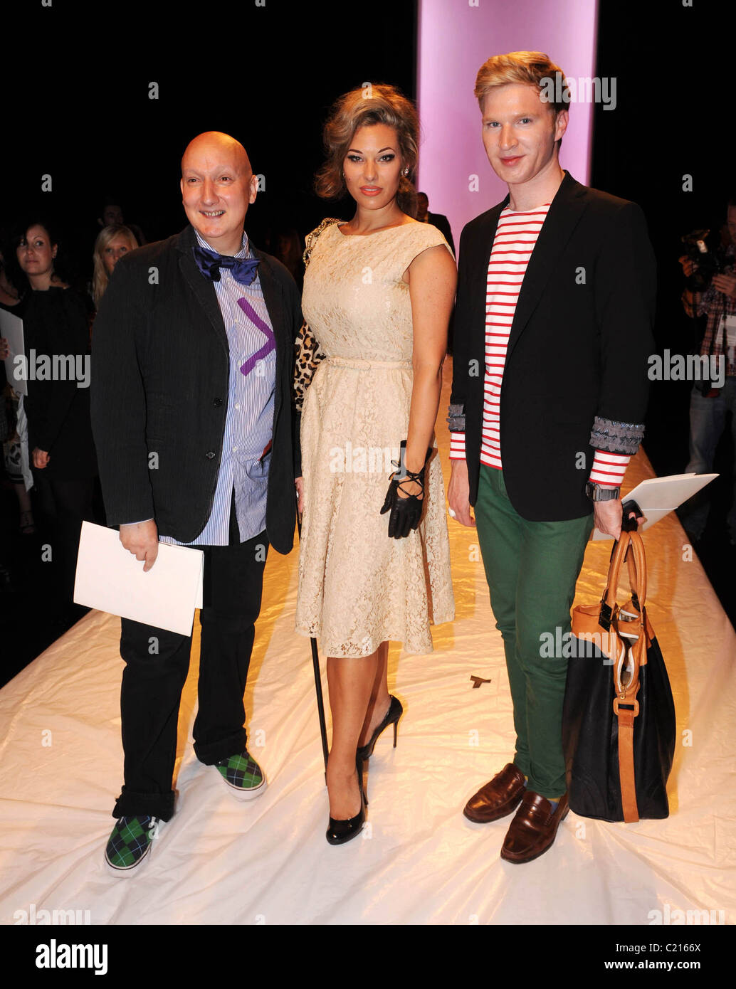 Stephen Jones and Henry Conway attend London Fashion Week held at ...