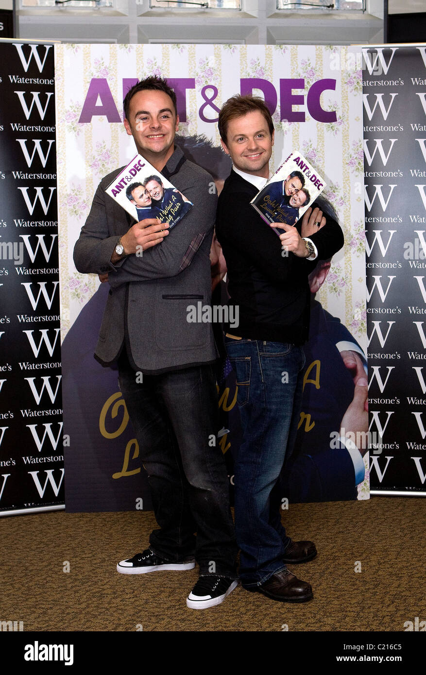 Ant and Dec sign copies of their new book 'Ooh What A Lovely Pair' at ...