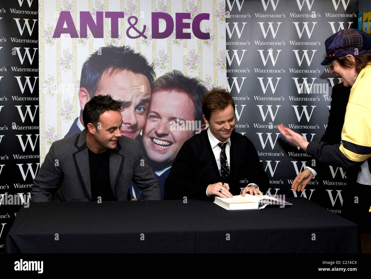 Ant and Dec sign copies of their new book 'Ooh What A Lovely Pair' at ...