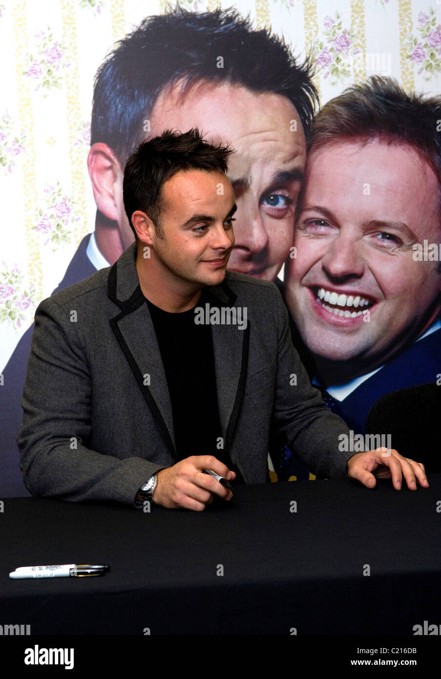 Ant Ant and Dec sign copies of their new book 'Ooh What A Lovely Pair ...