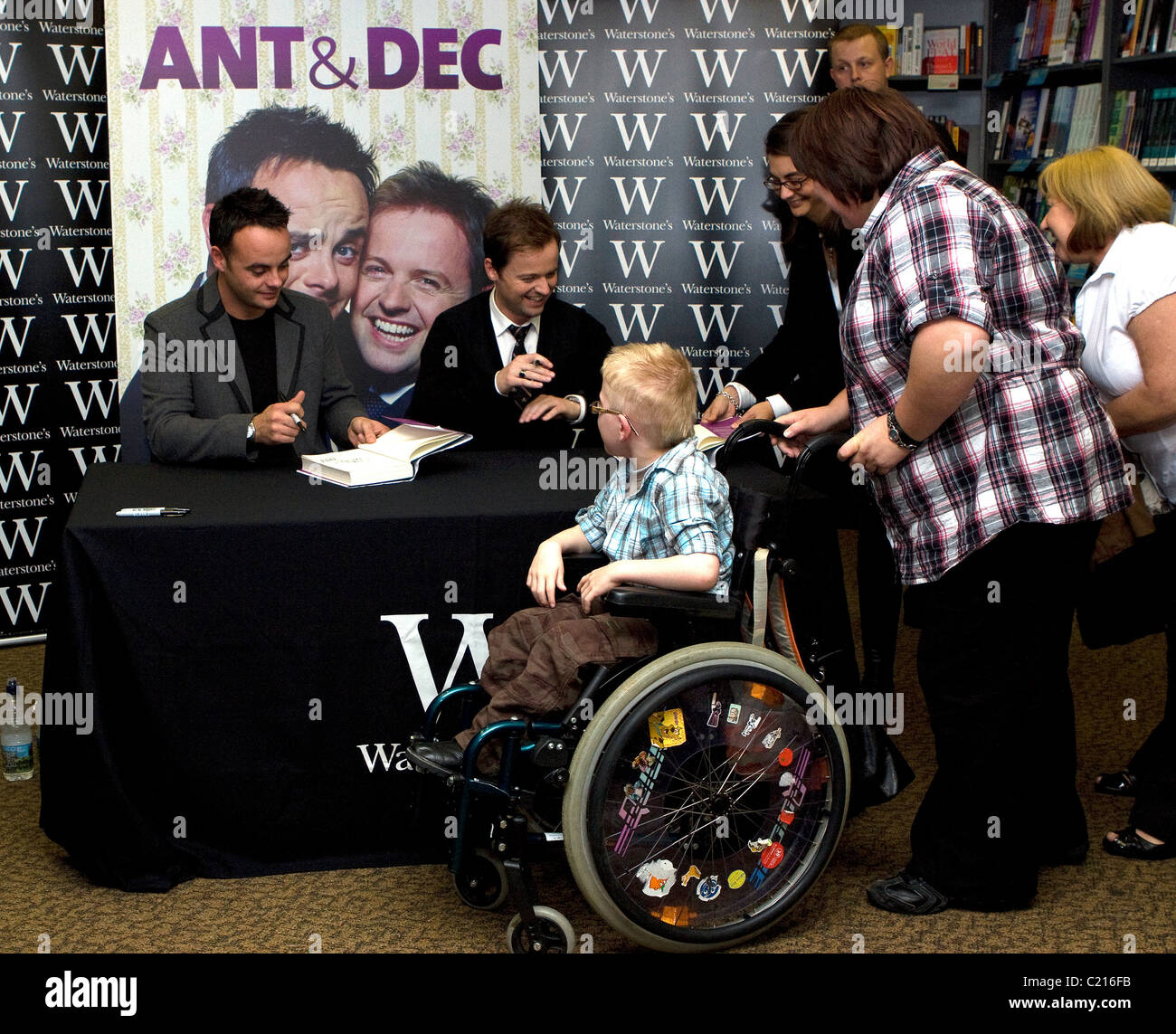 Ant and Dec sign copies of their new book 'Ooh What A Lovely Pair' at ...