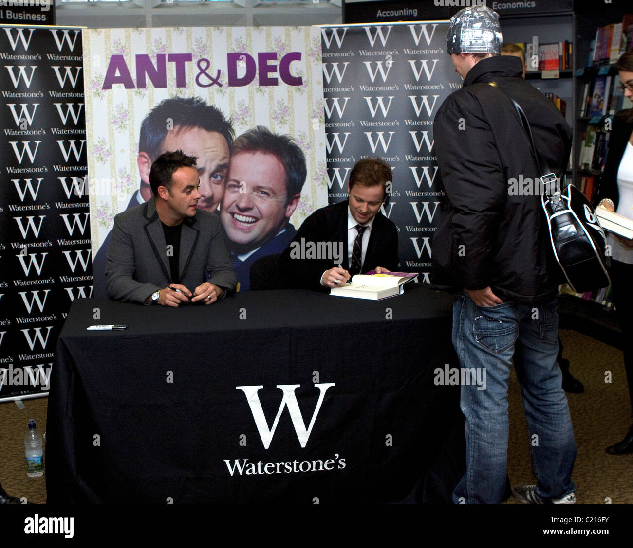 Ant and Dec sign copies of their new book 'Ooh What A Lovely Pair' at ...