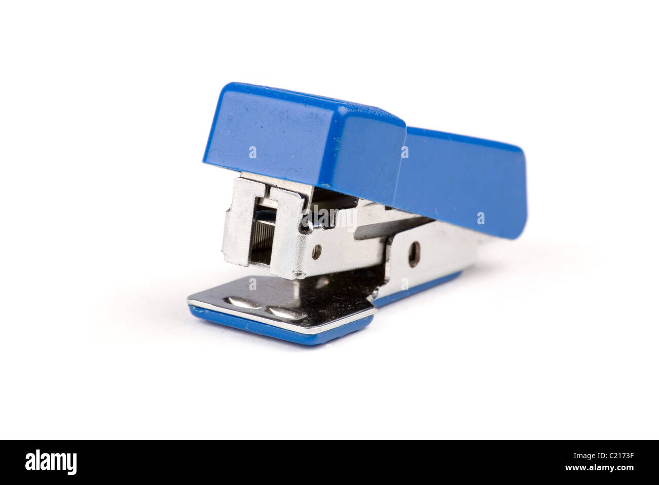 a Stapler with white background Stock Photo - Alamy
