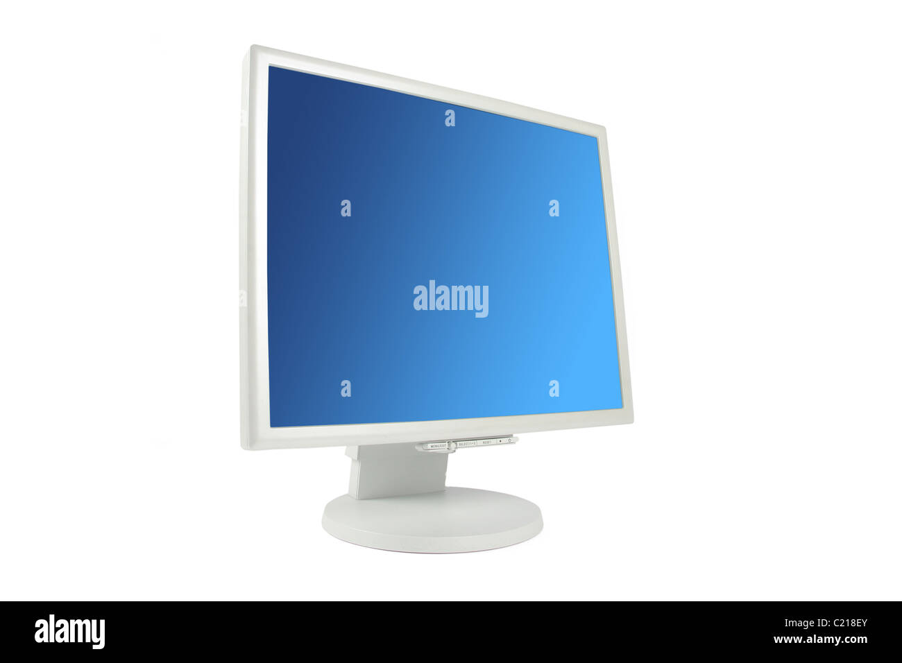 isolated computer Liquid-Crystal Display Stock Photo - Alamy