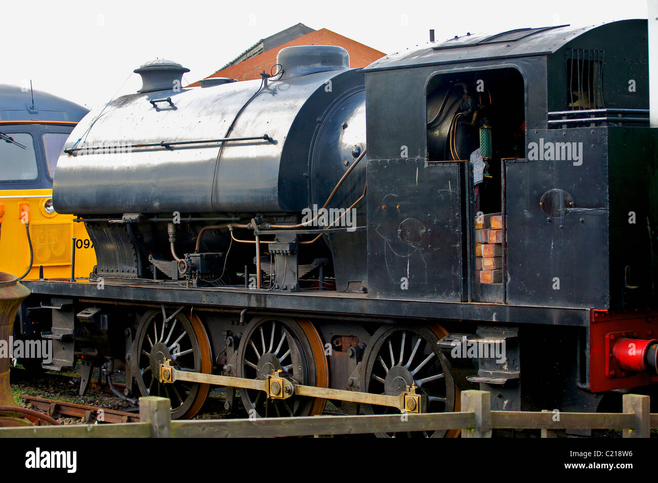 Saddleback steam engine hi-res stock photography and images - Alamy