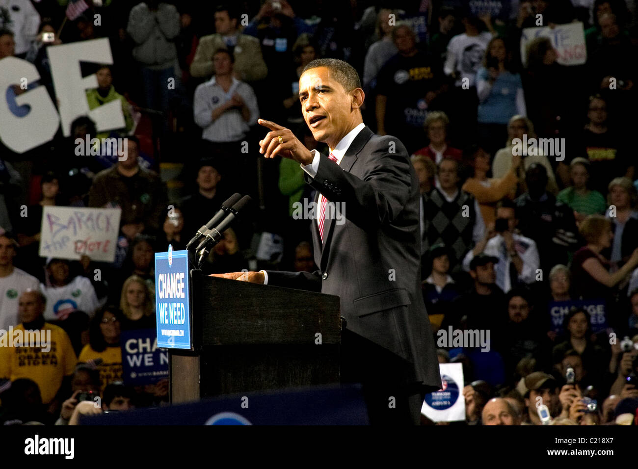 Barack obama, yes we can hi-res stock photography and images - Alamy