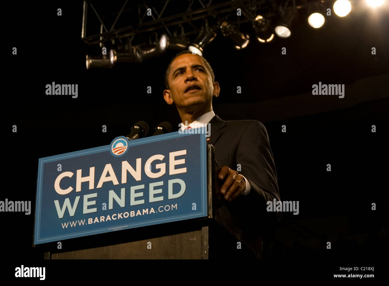 Barack obama, yes we can hi-res stock photography and images - Alamy
