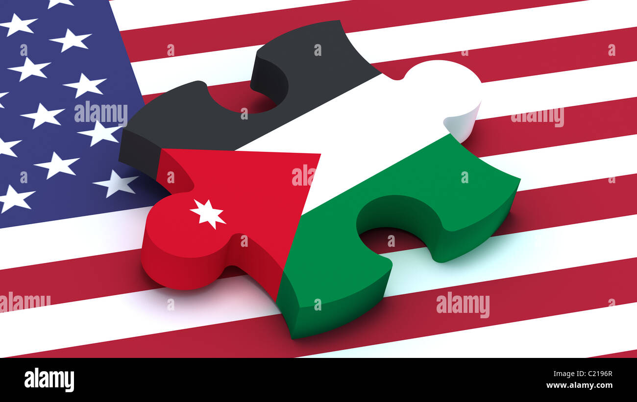 Jordan usa flag hi-res stock photography and images - Alamy