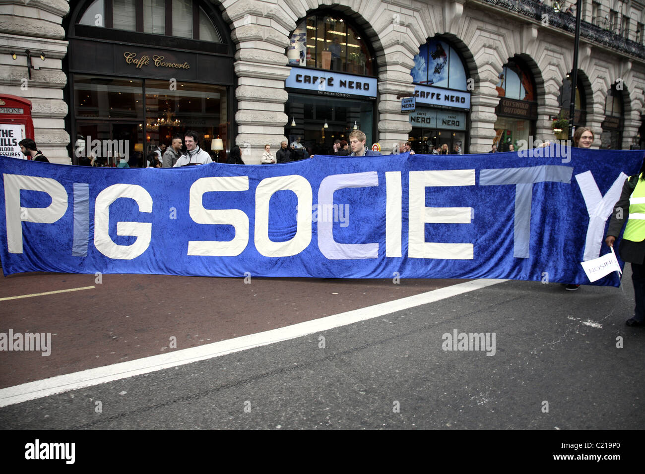Demonstration against government hi-res stock photography and images ...