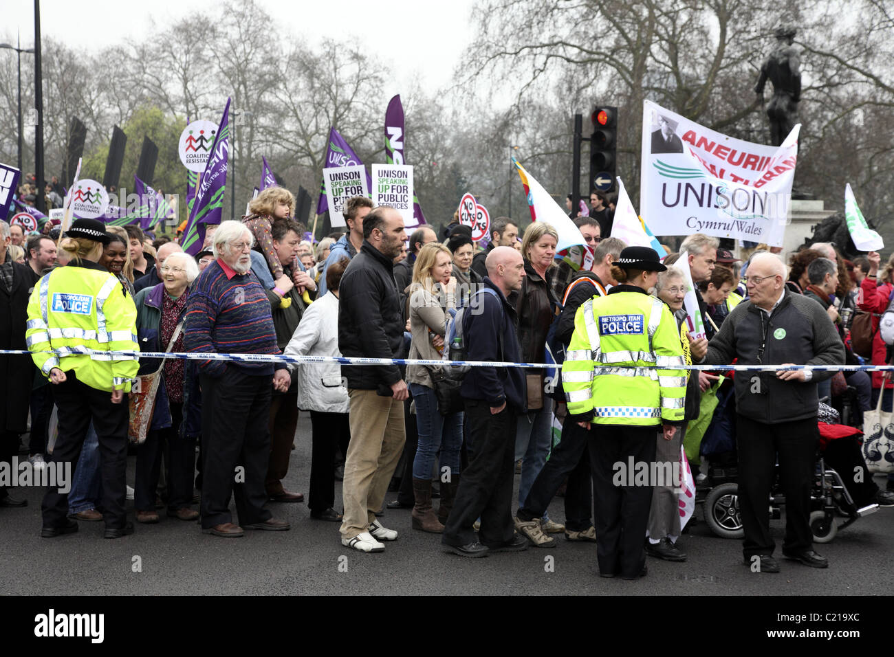 Demonstration against government hi-res stock photography and images ...