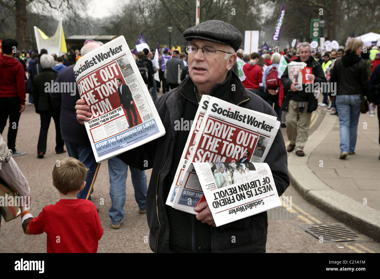 Demonstration against government hi-res stock photography and images ...