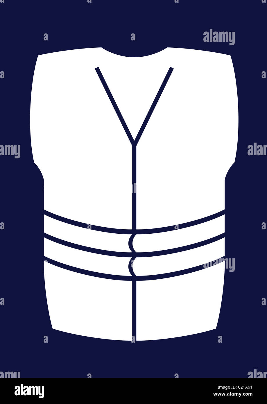 Construction Industry Safety Vest Sign Stock Photo - Alamy