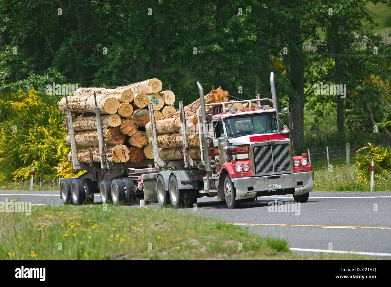 Timber Truck High Resolution Stock Photography and Images - Alamy