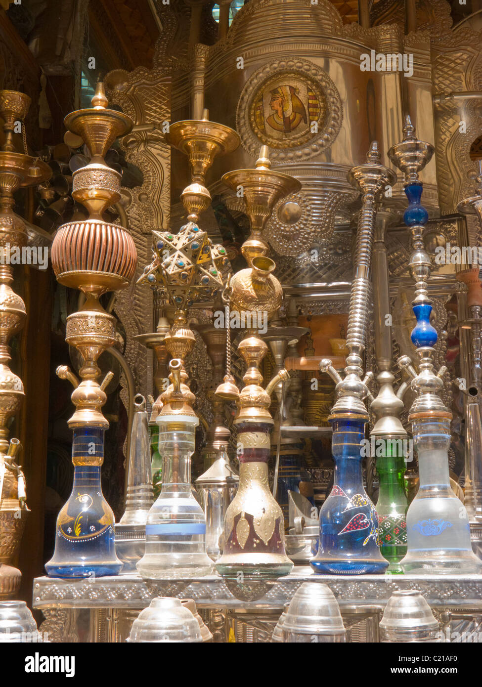Hubbly bubbly pipes in cairo hi-res stock photography and images - Alamy