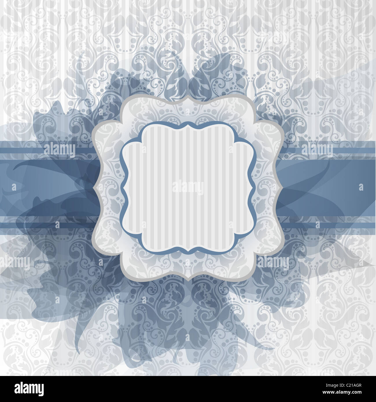 Elegant card template design Stock Photo - Alamy