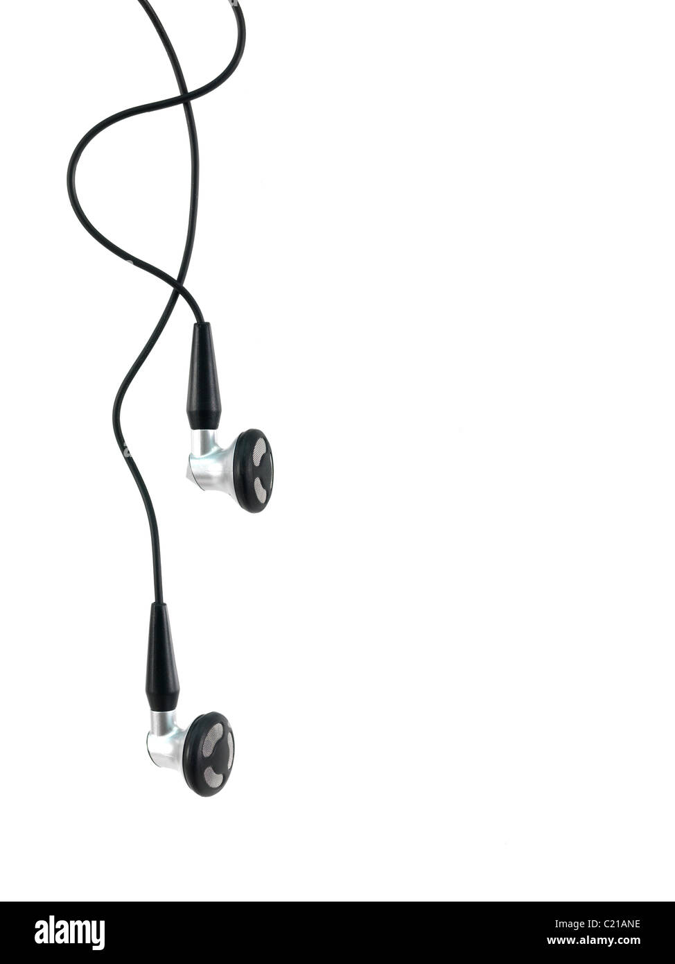 Music notes design headphones Cut Out Stock Images & Pictures - Alamy