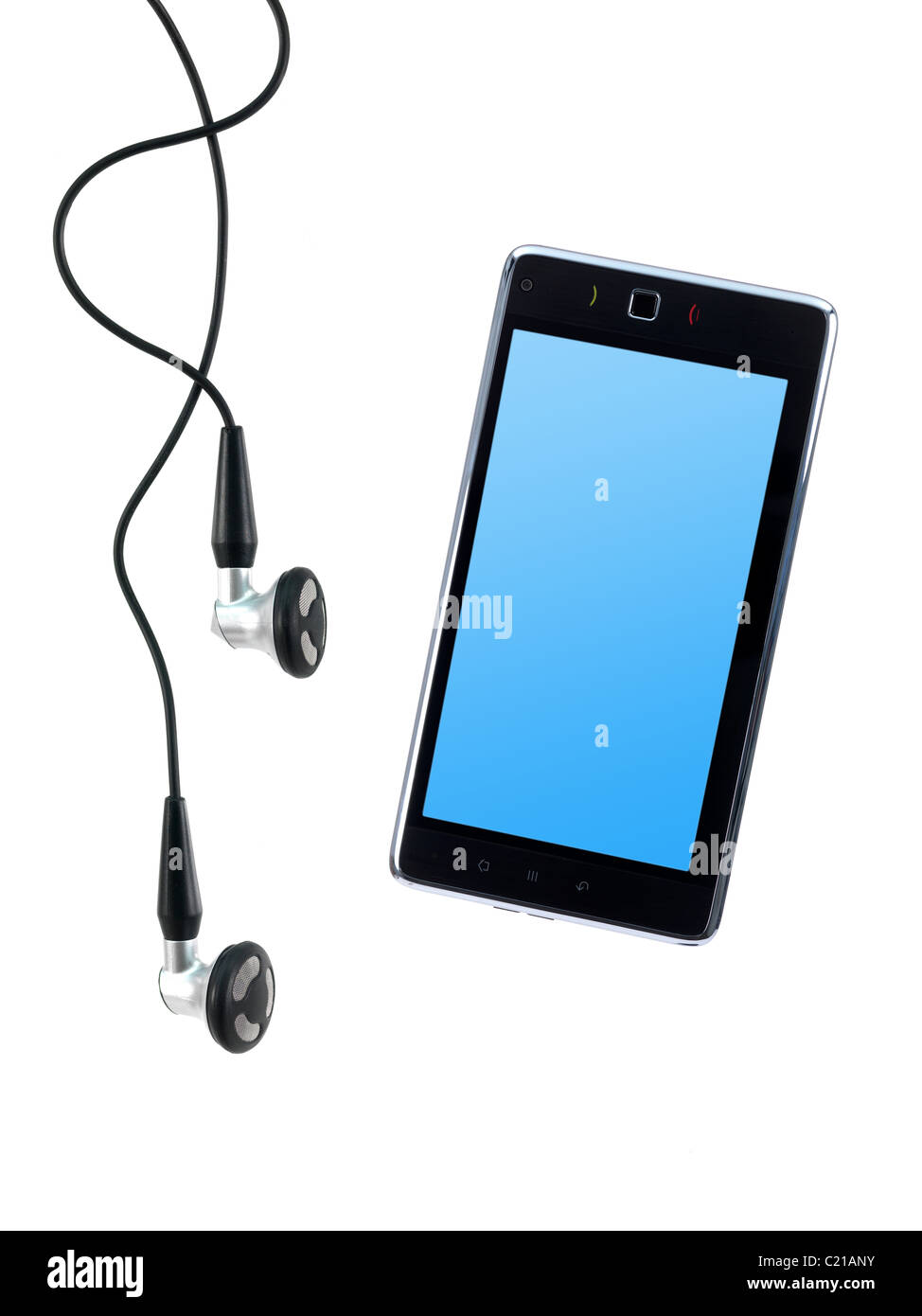 Music notes design headphones Cut Out Stock Images & Pictures - Alamy