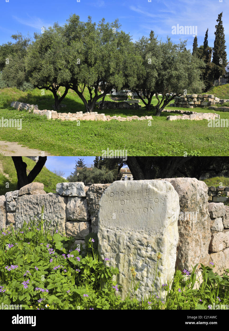 Ancient greek sanctuaries hi-res stock photography and images - Alamy