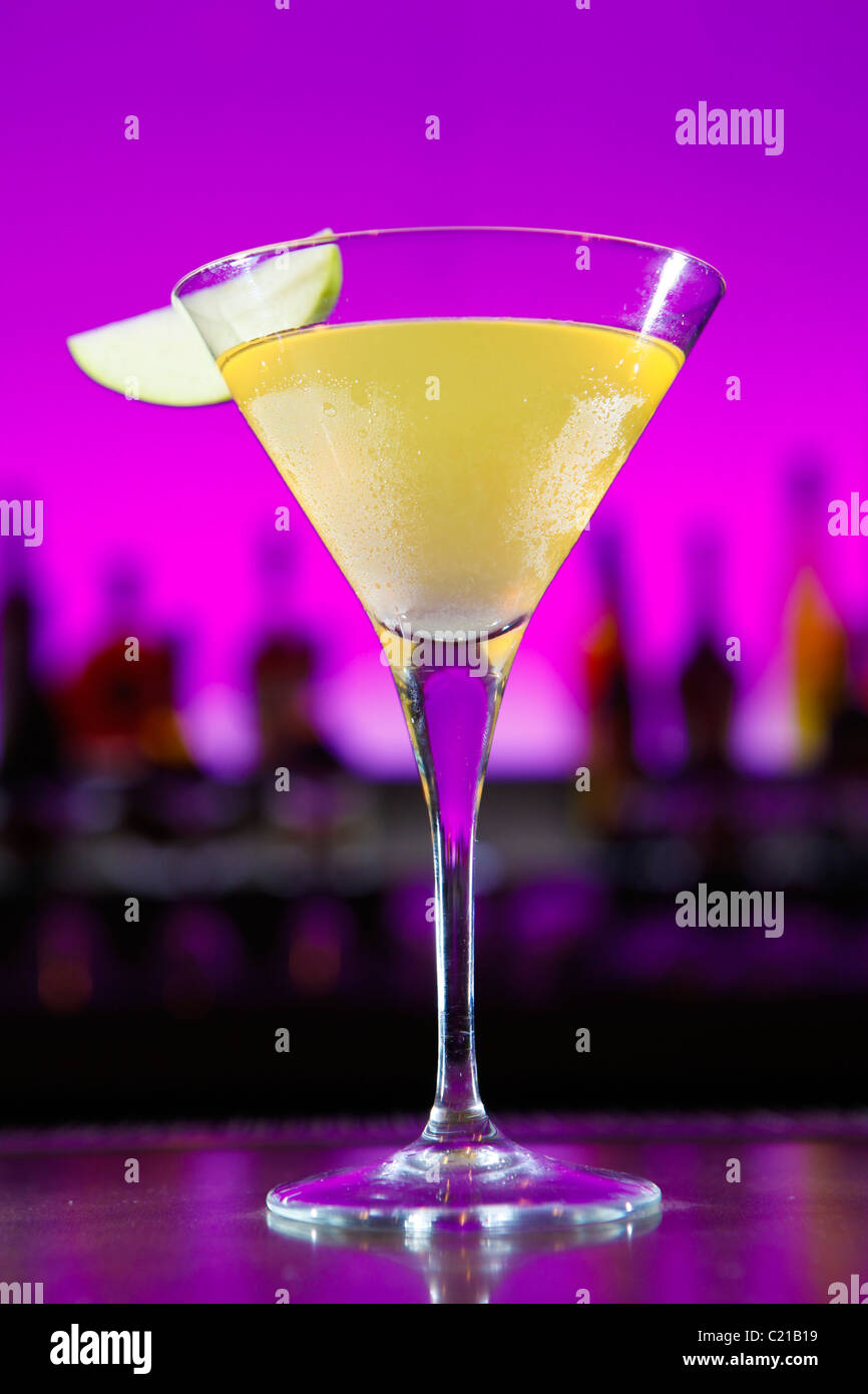 Fruit cocktail on a bar Stock Photo - Alamy