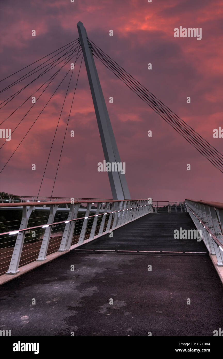 Diglis bridge Worcester Stock Photo - Alamy