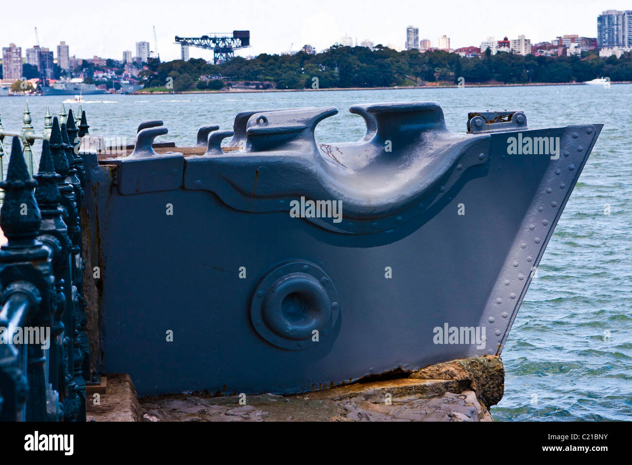Bow of Original HMAS Sydney Stock Photo - Alamy