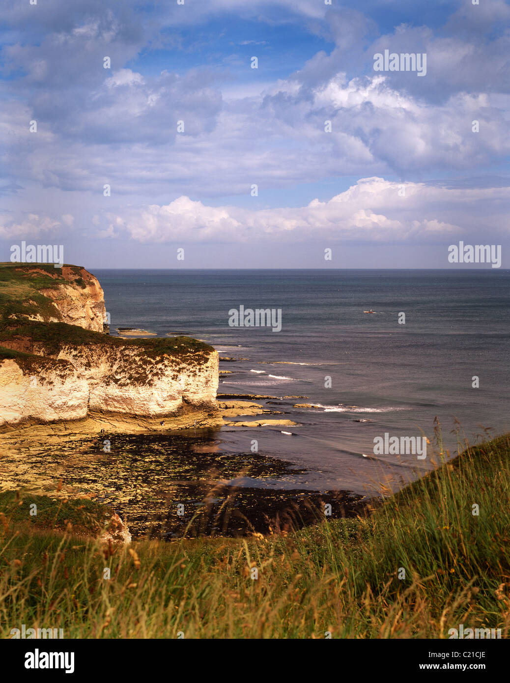 Flamborough Head Yorkshire England Stock Photo - Alamy